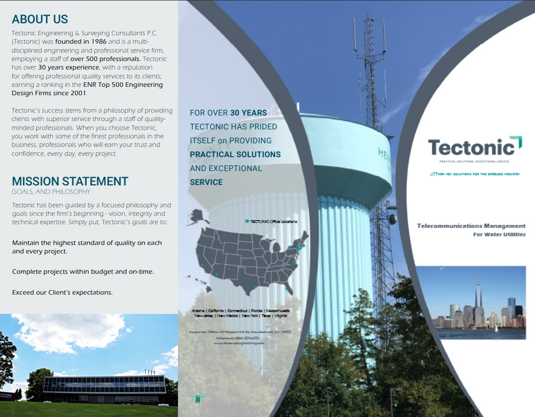 Telecommunication Management for Water Utilities - Tectonic